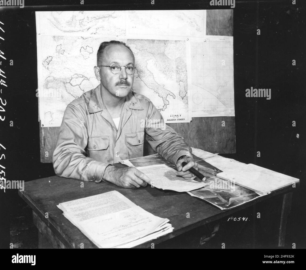 - Portrait of Brig. General Leo M. Kreber, Commanding General of the ...