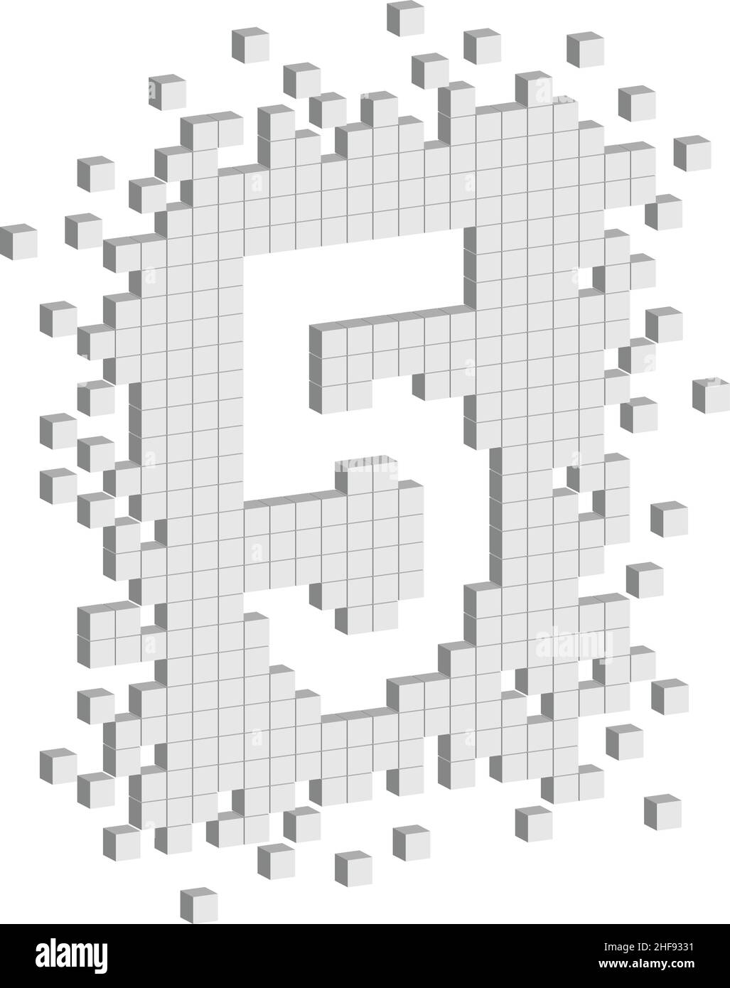 Five blocks Stock Vector Images - Alamy