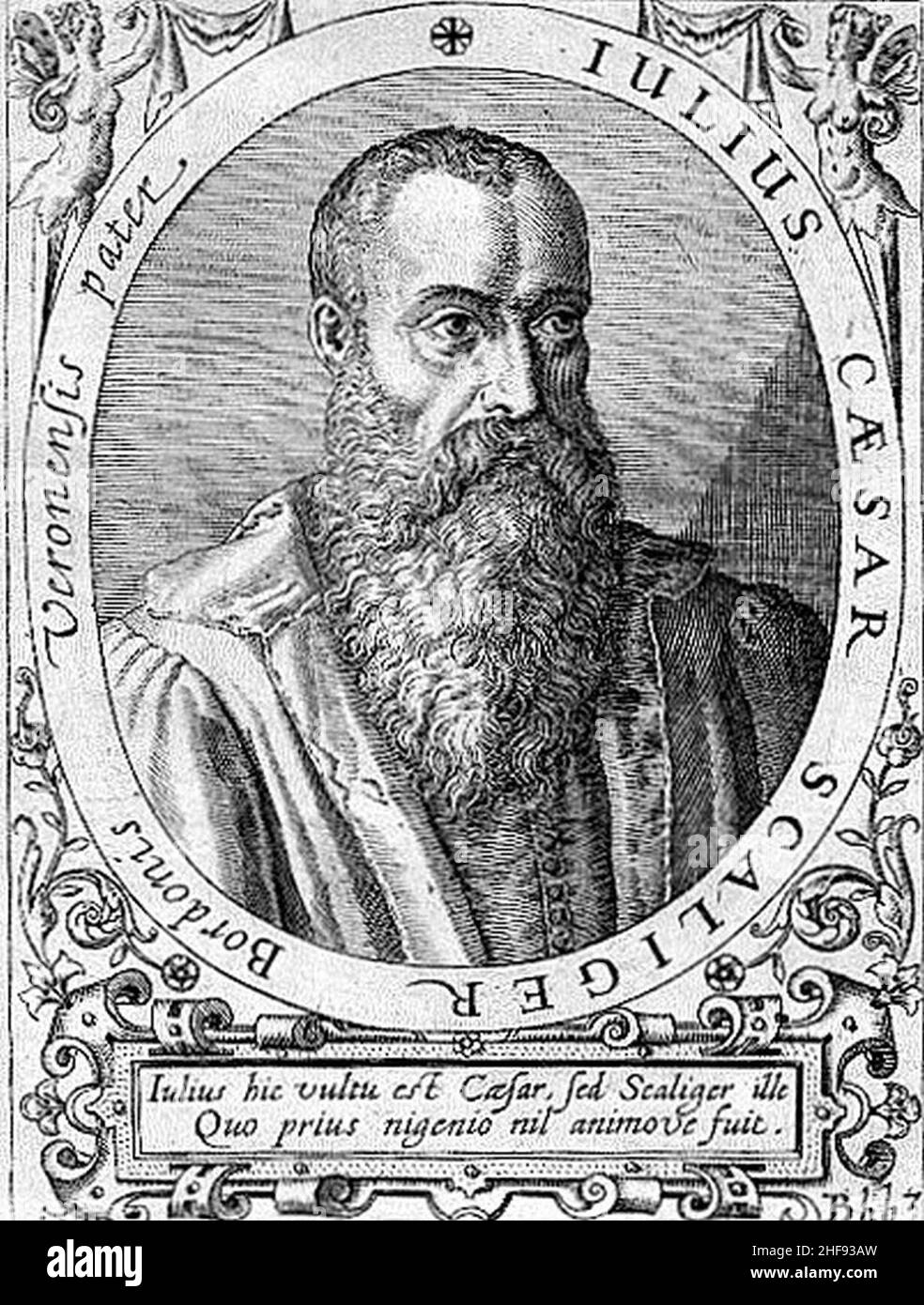 Scaliger Julius Caesar Stock Photo - Alamy