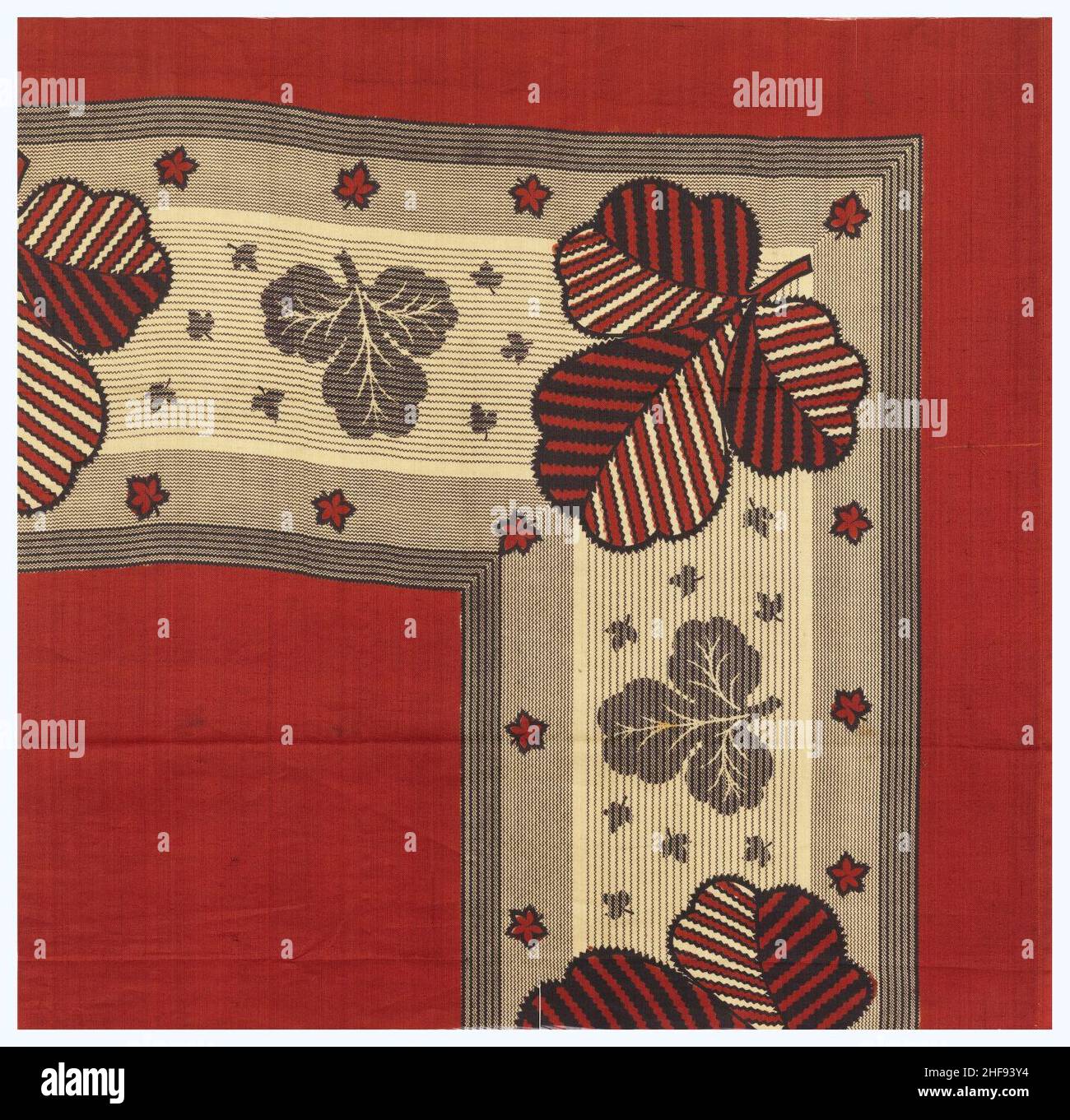 Scarf Sample (France), mid-19th century Stock Photo - Alamy