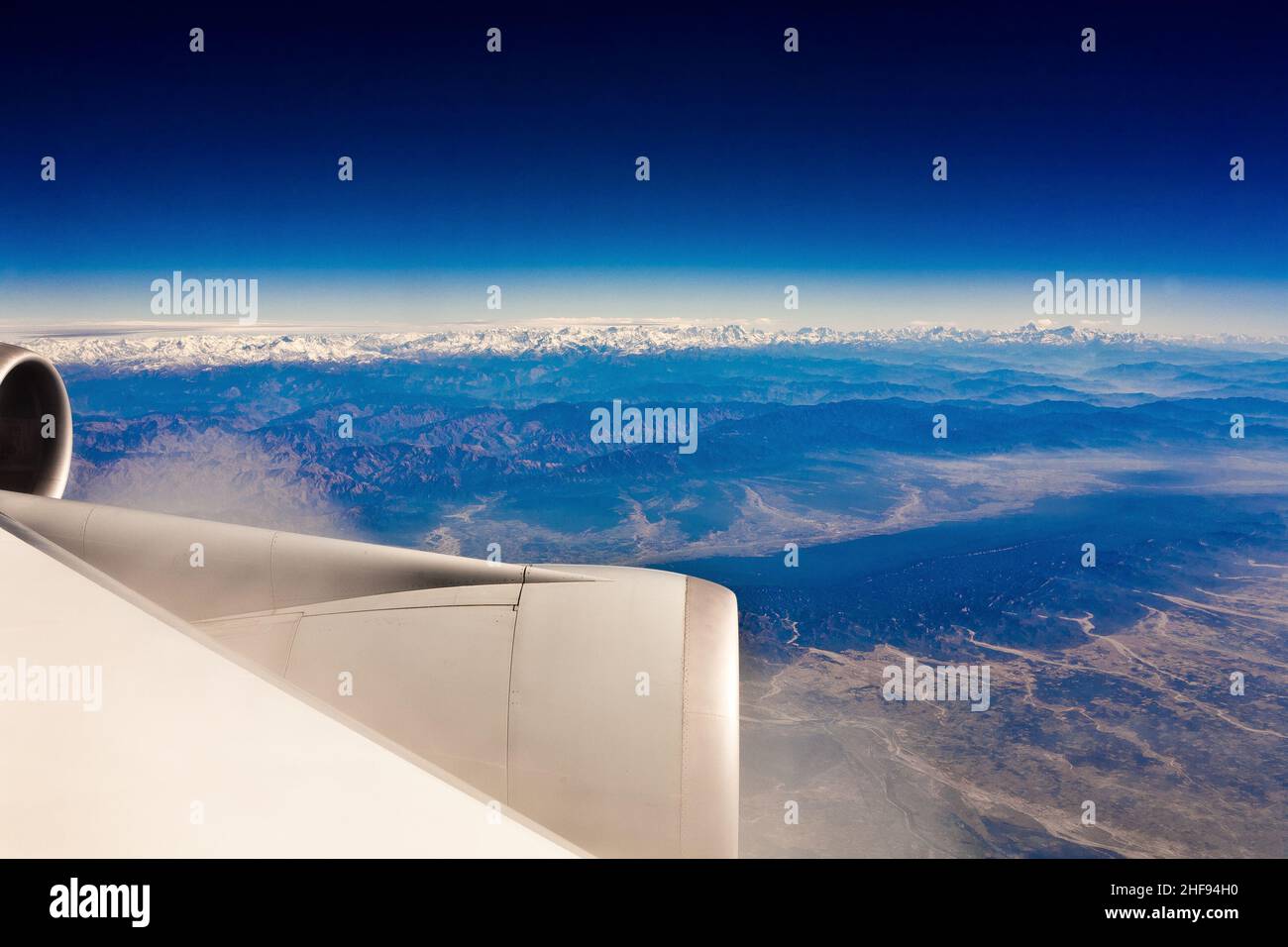 Flying over landscape in highlands hi-res stock photography and images ...