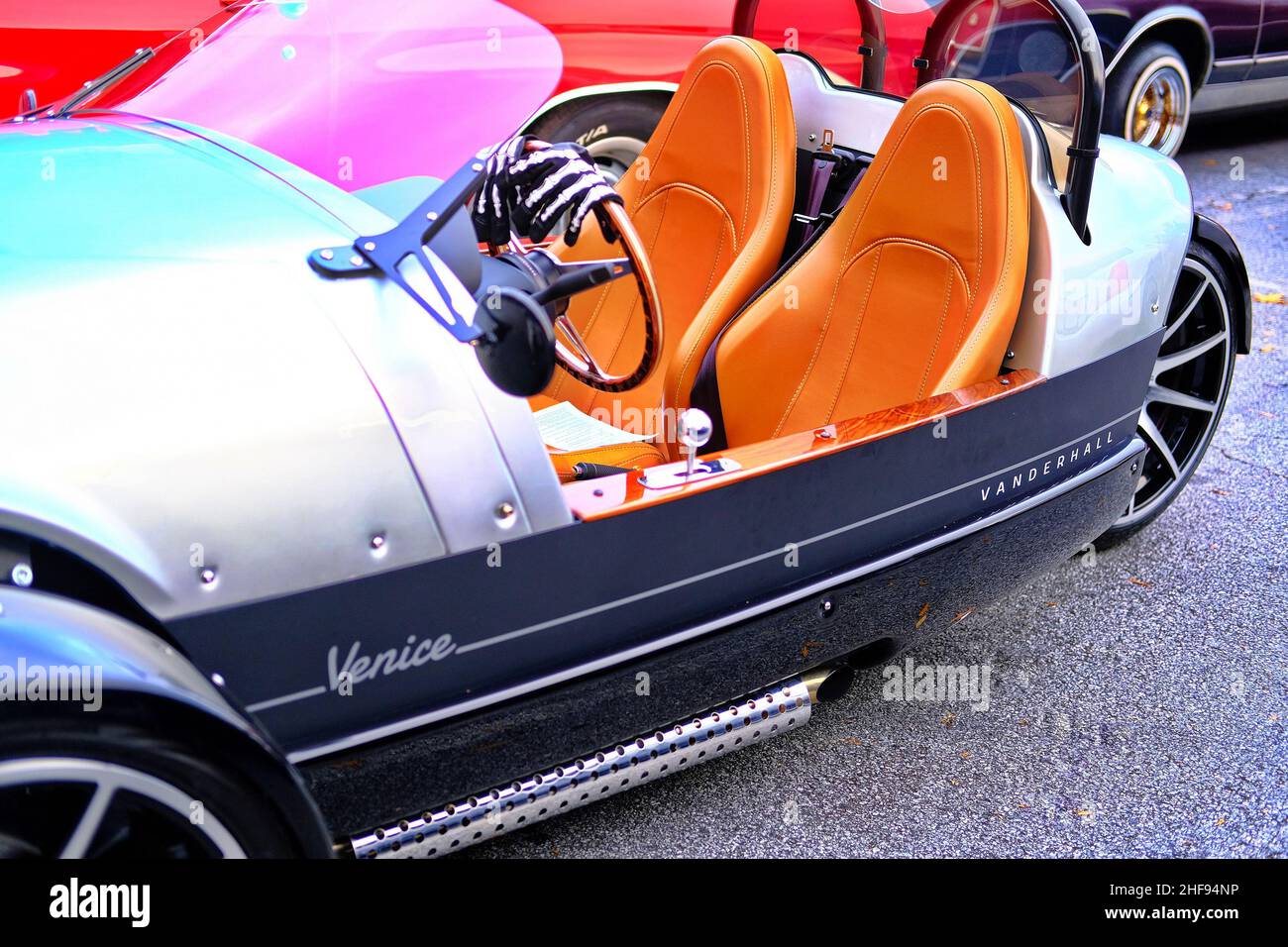 Vanderhall Venice at Car Show Stock Photo - Alamy