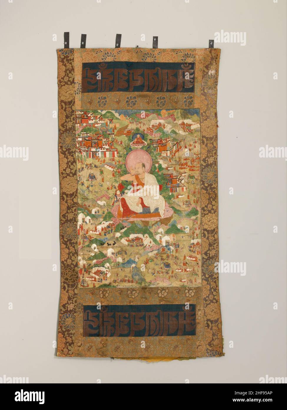 Scenes from the Life of an Unidentified Throne Holder of the Sakya ...