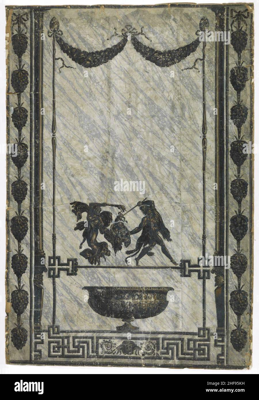 Scenic - Panel, The Bronzes, 1800–1825 Stock Photo - Alamy