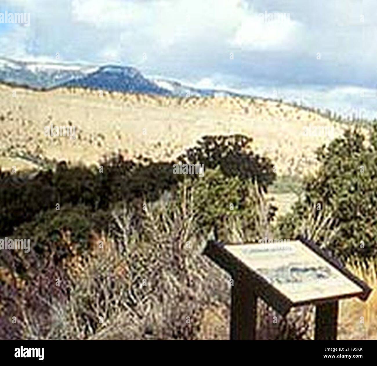 Scenic Byway 12 - A Landmark in History -- Blues Scenic Pullout Stock ...