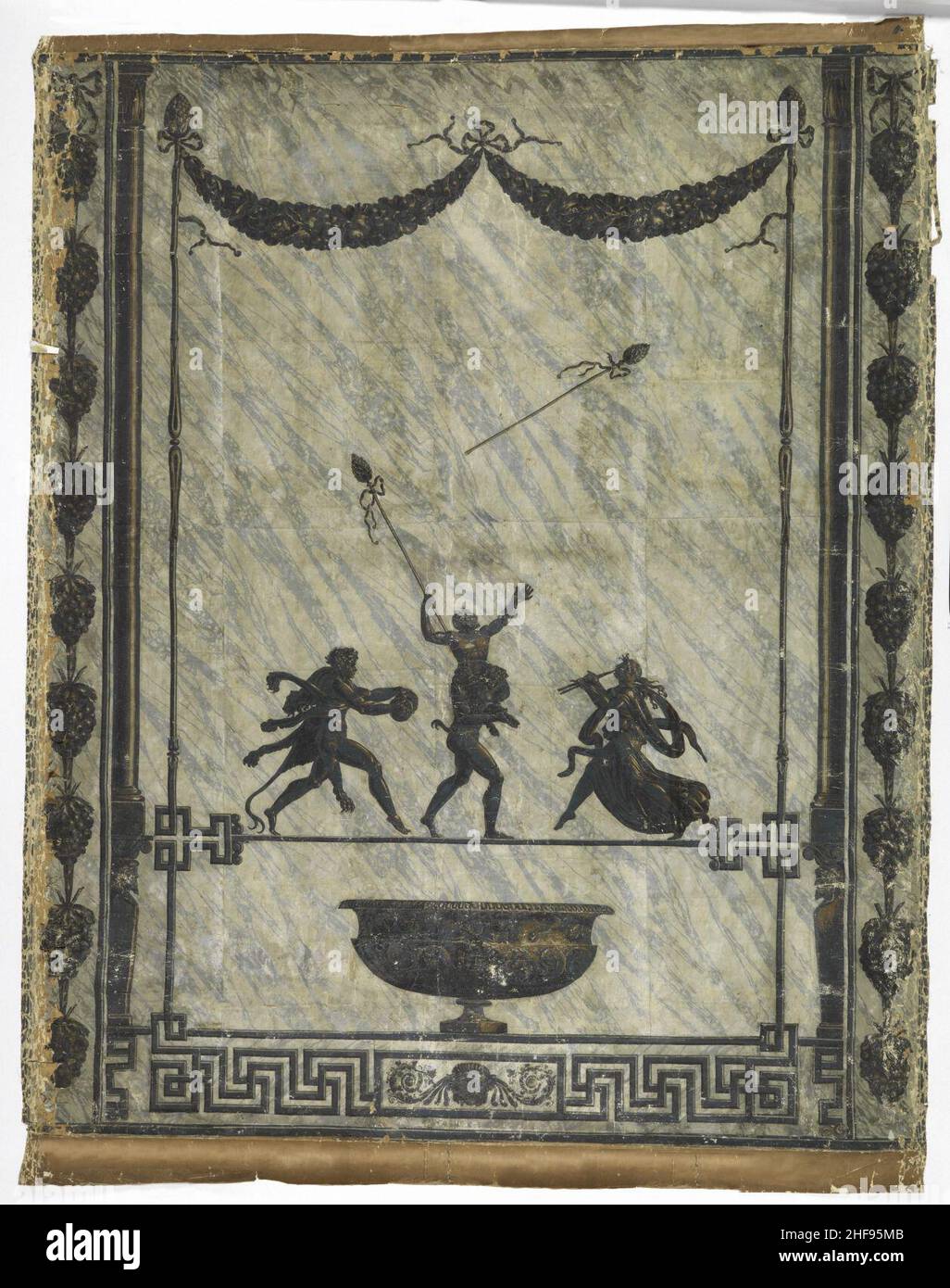 Scenic - Panel, The Bronzes, 1800–1825 Stock Photo - Alamy