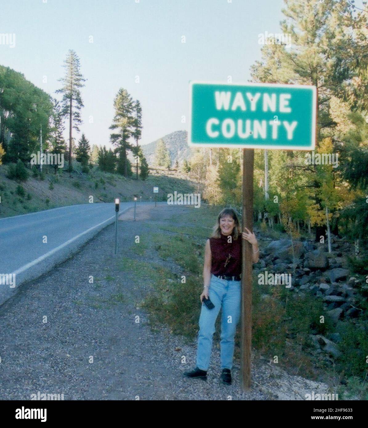 Scenic Byway 12 - Wayne County Stock Photo - Alamy