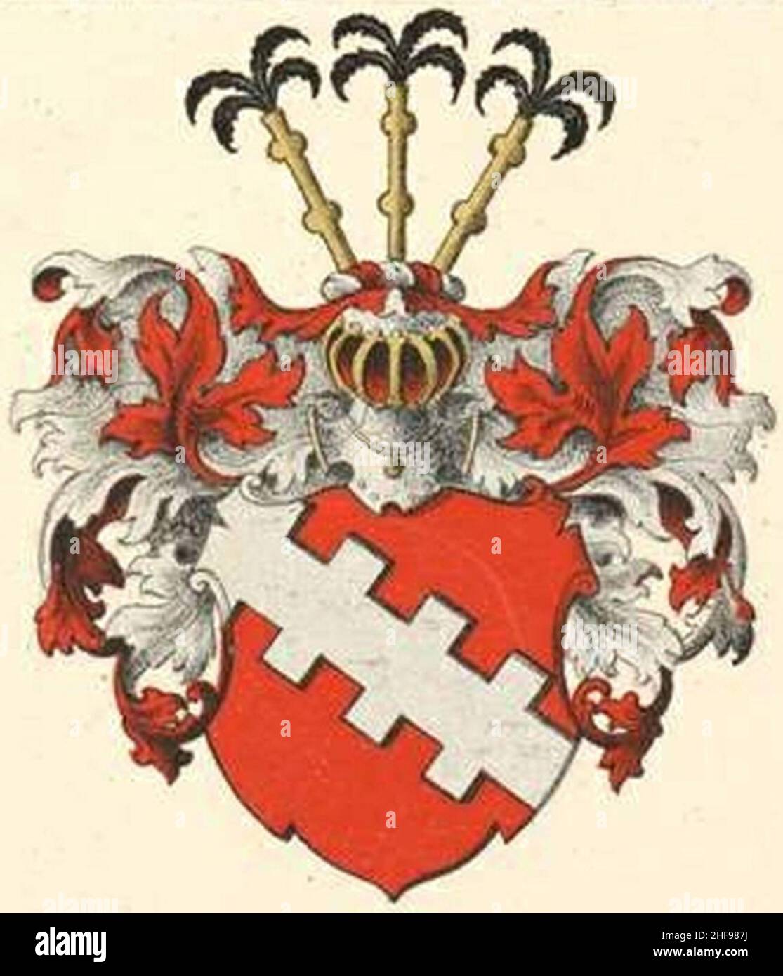 Scharenberg gen. Schorlemmeri suguvõsa aadlivapp Stock Photo - Alamy