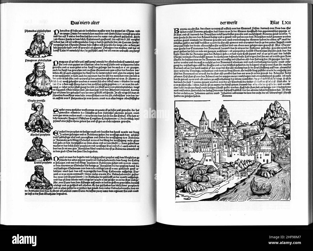 Schedelsche Weltchronik d 062 Stock Photo - Alamy
