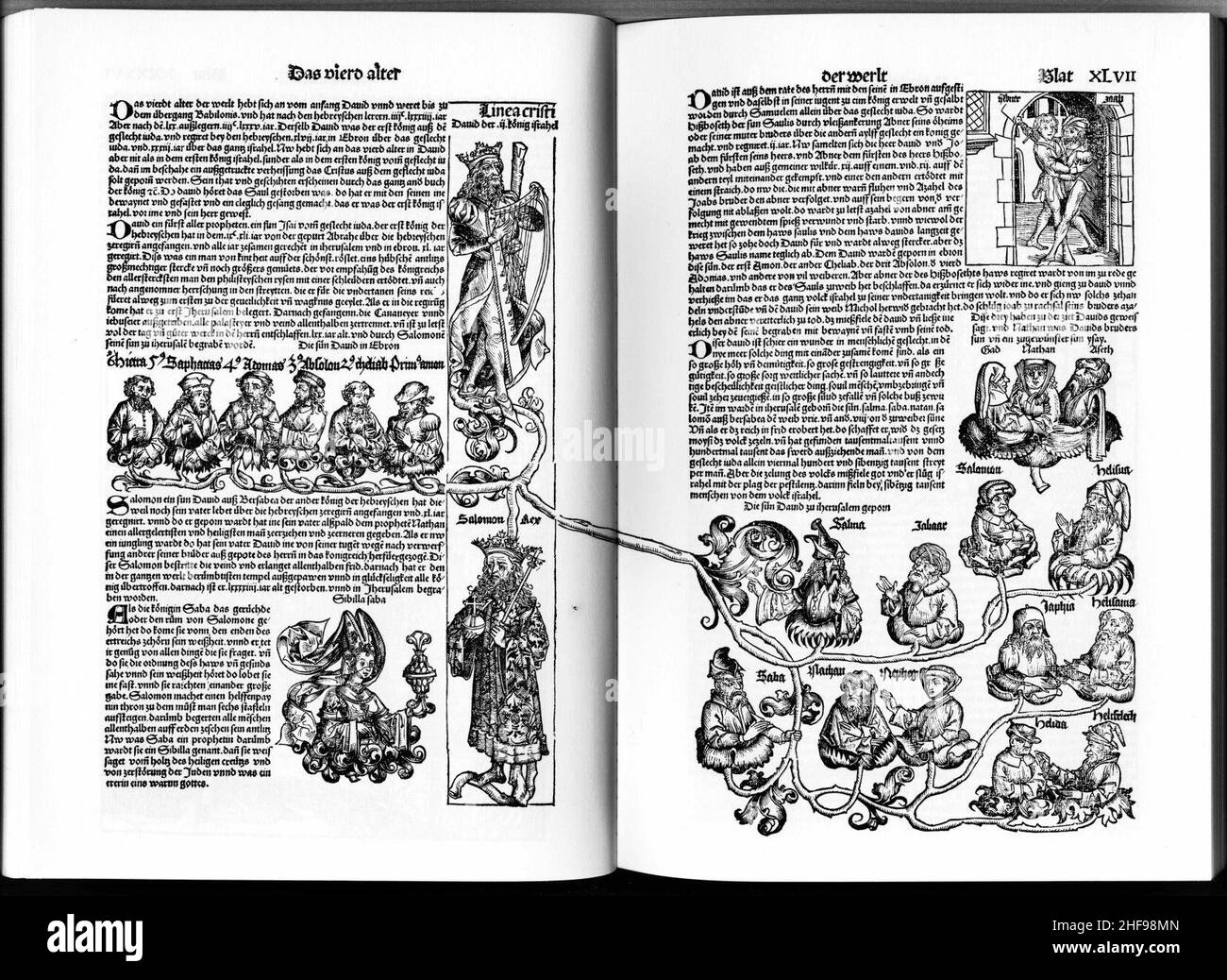 Schedelsche Weltchronik d 047 Stock Photo - Alamy