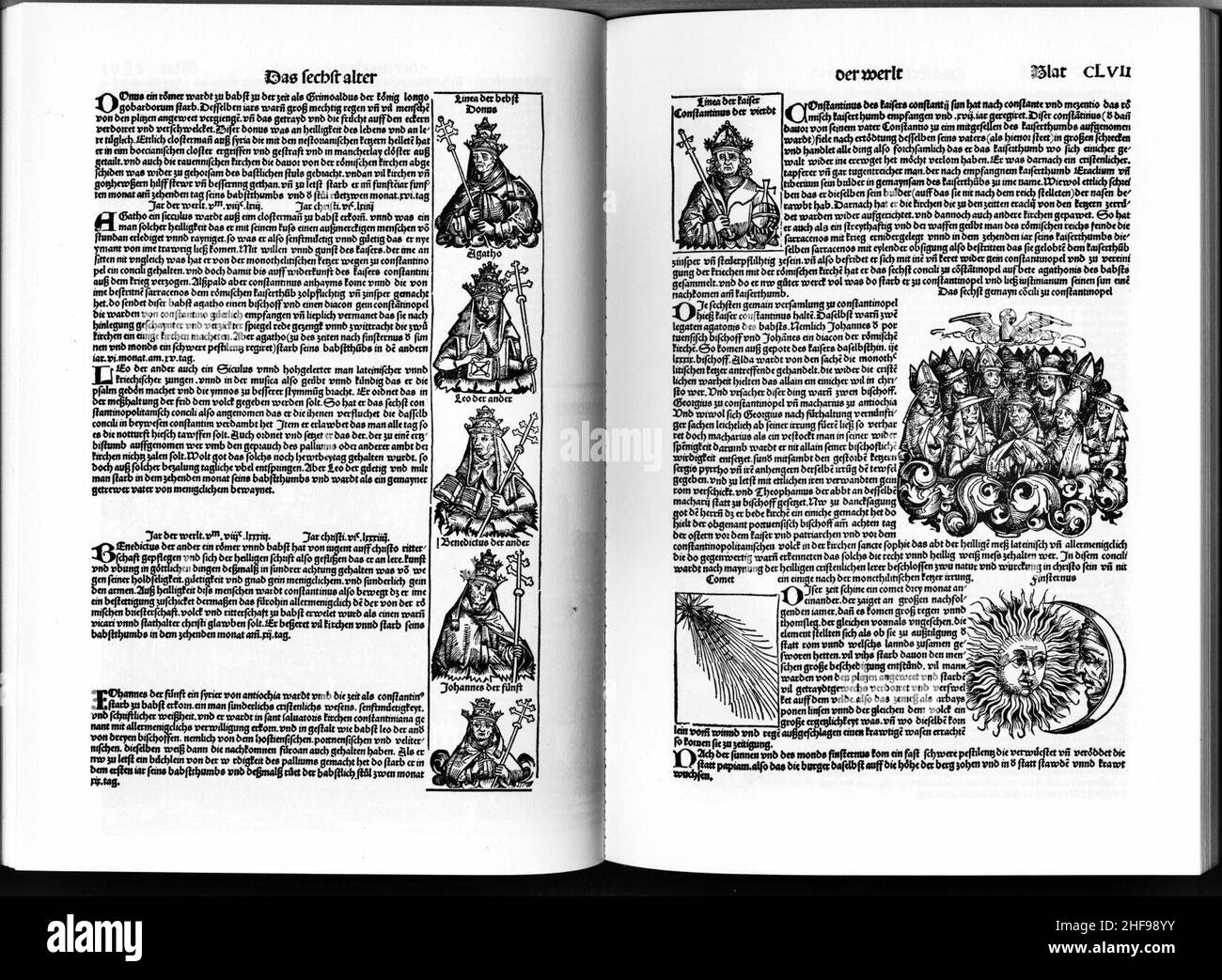 Schedelsche Weltchronik d 157 Stock Photo - Alamy