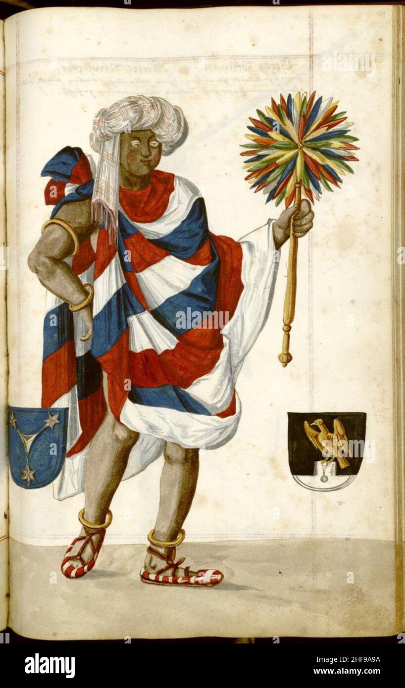 Schembartbuch UB of California Coll. 170 Ms 351 098 Stock Photo - Alamy