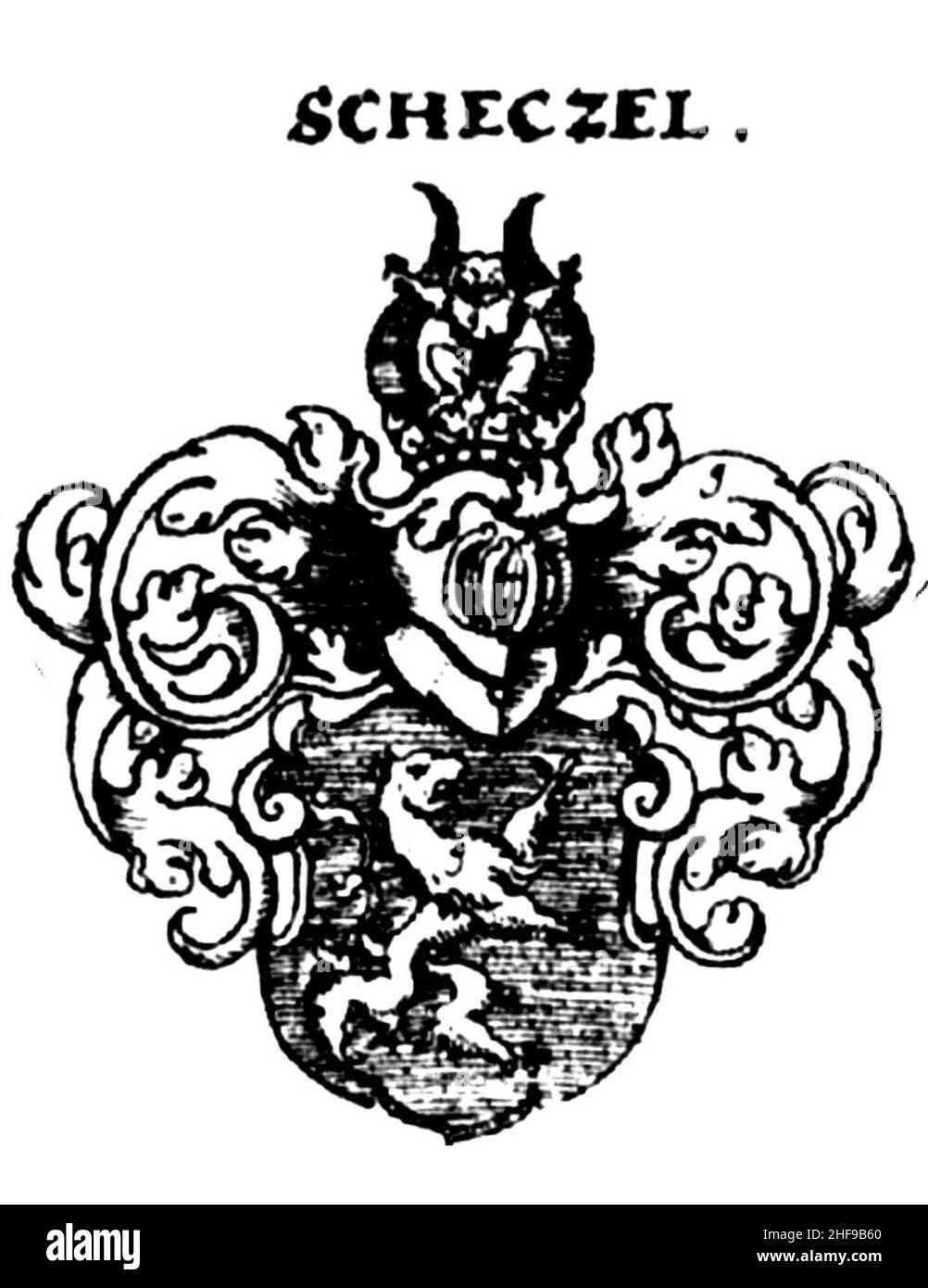 Schetzel Wappen I Stock Photo - Alamy