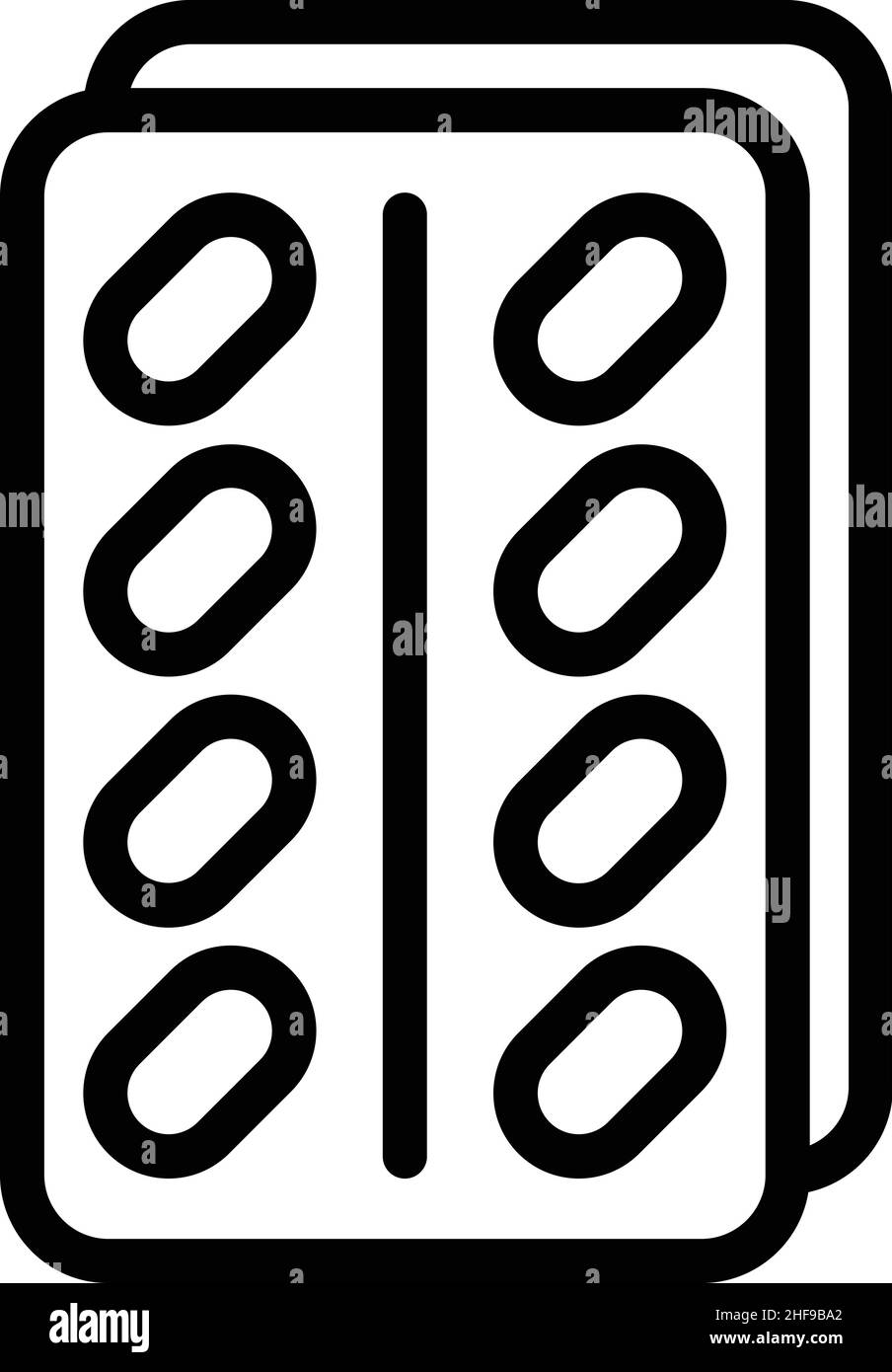 Birth control pill packet Stock Vector Images - Alamy