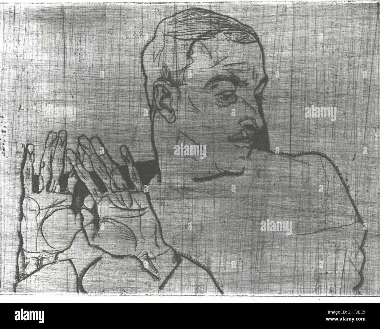 Schiele - Arthur Roessler Stock Photo - Alamy