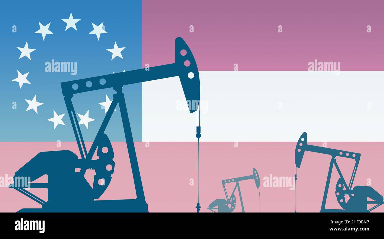 Natural gas us flag hi-res stock photography and images - Alamy