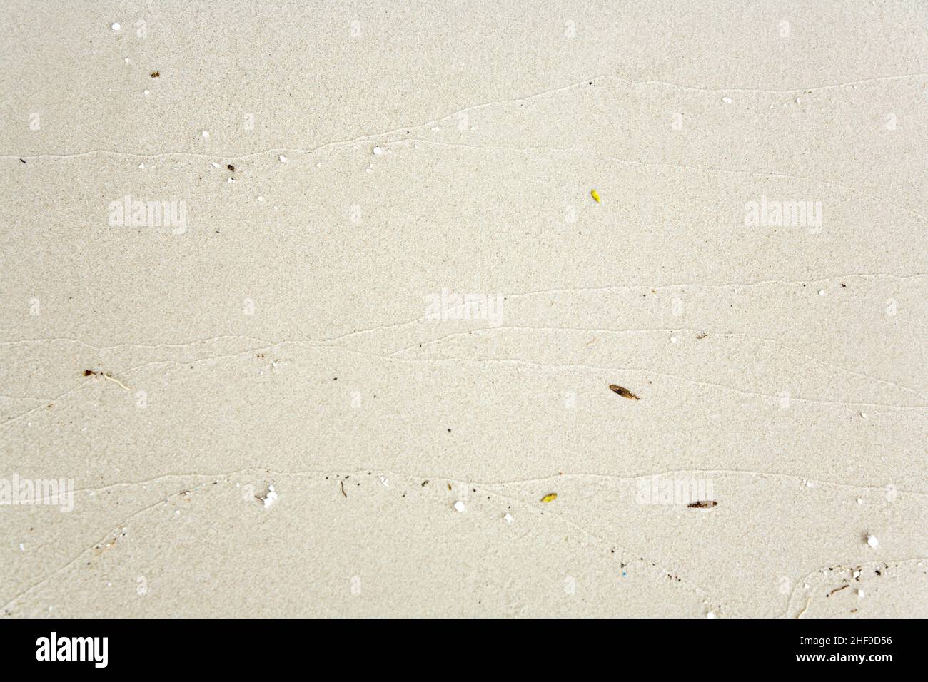 beautiful structures in the fine sand at the beach Stock Photo - Alamy