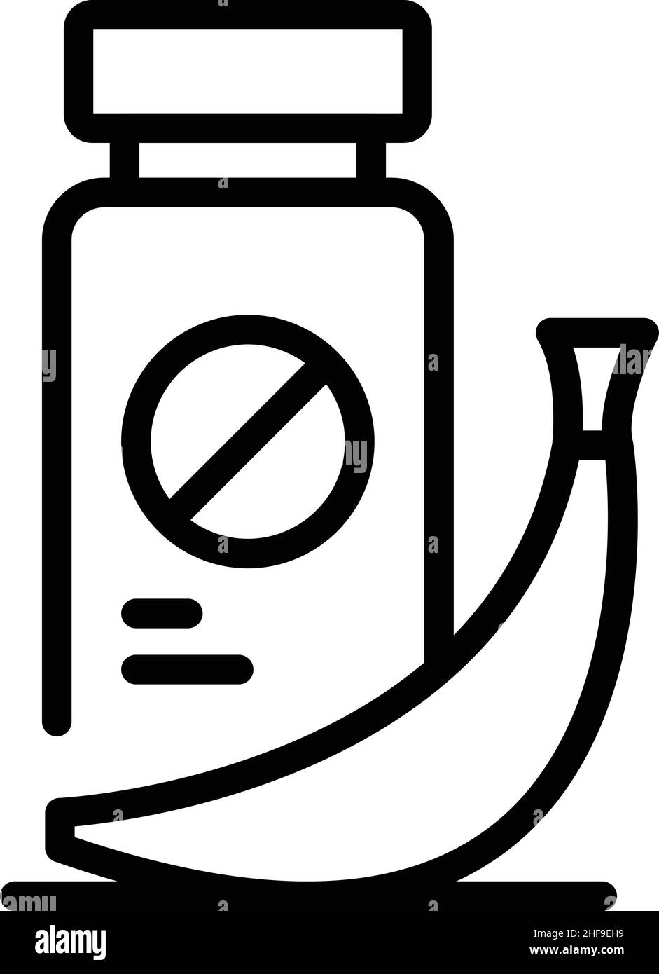 Food contamination icon outline vector. Contaminated bacteria. Safety ...