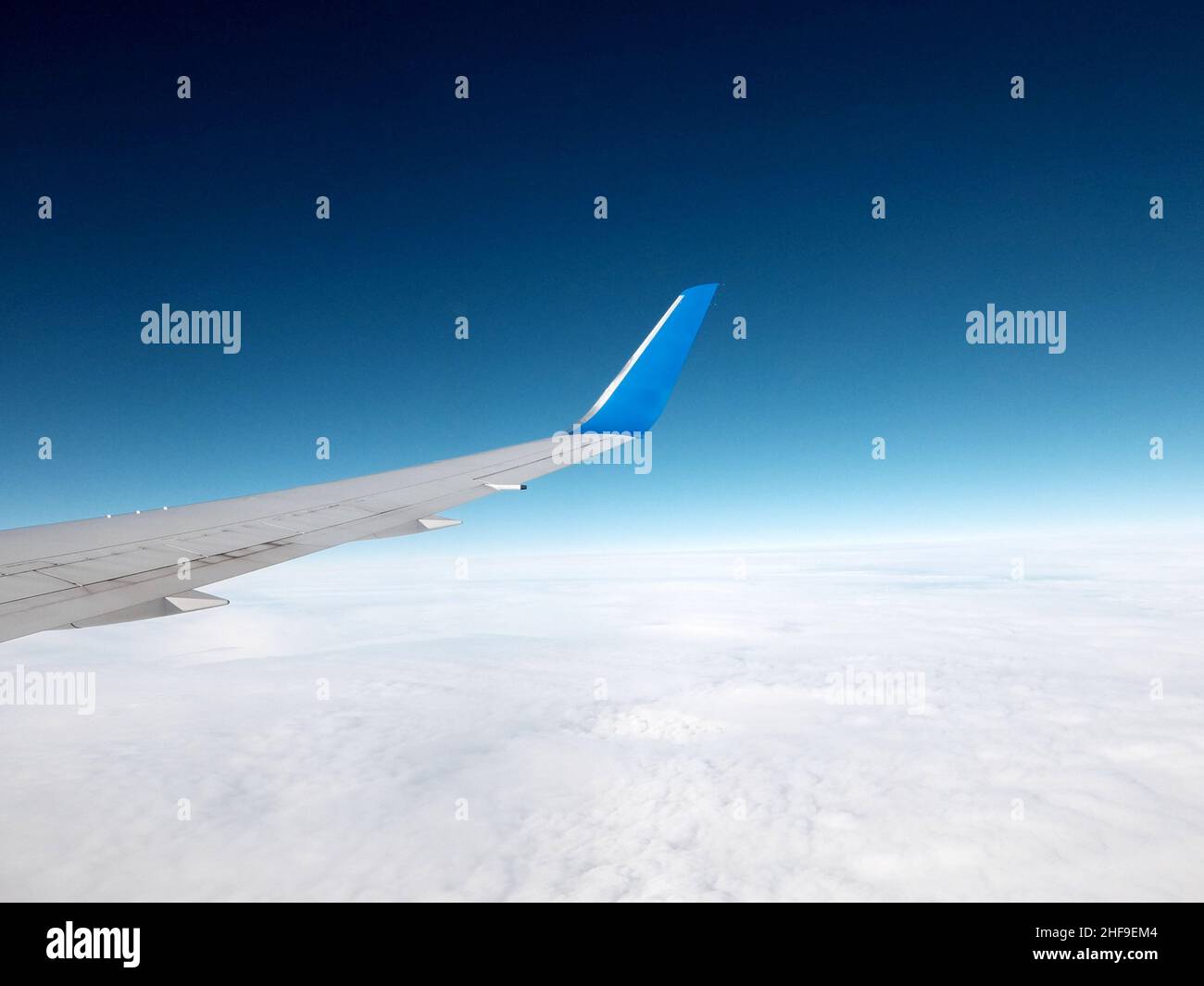 View from Aircraft Stock Photo - Alamy