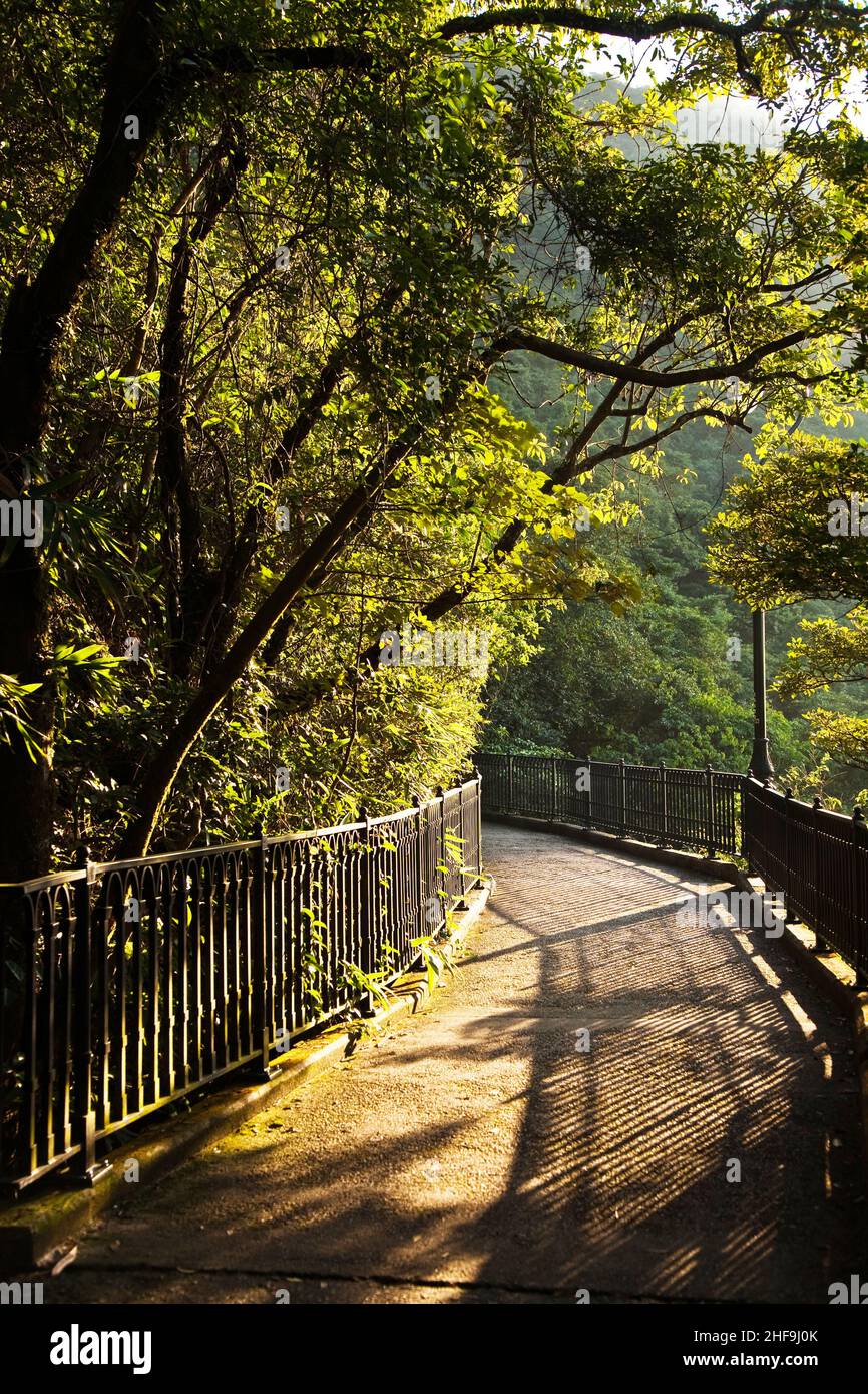romantic peak way in Hong Kong, Victoria Stock Photo - Alamy