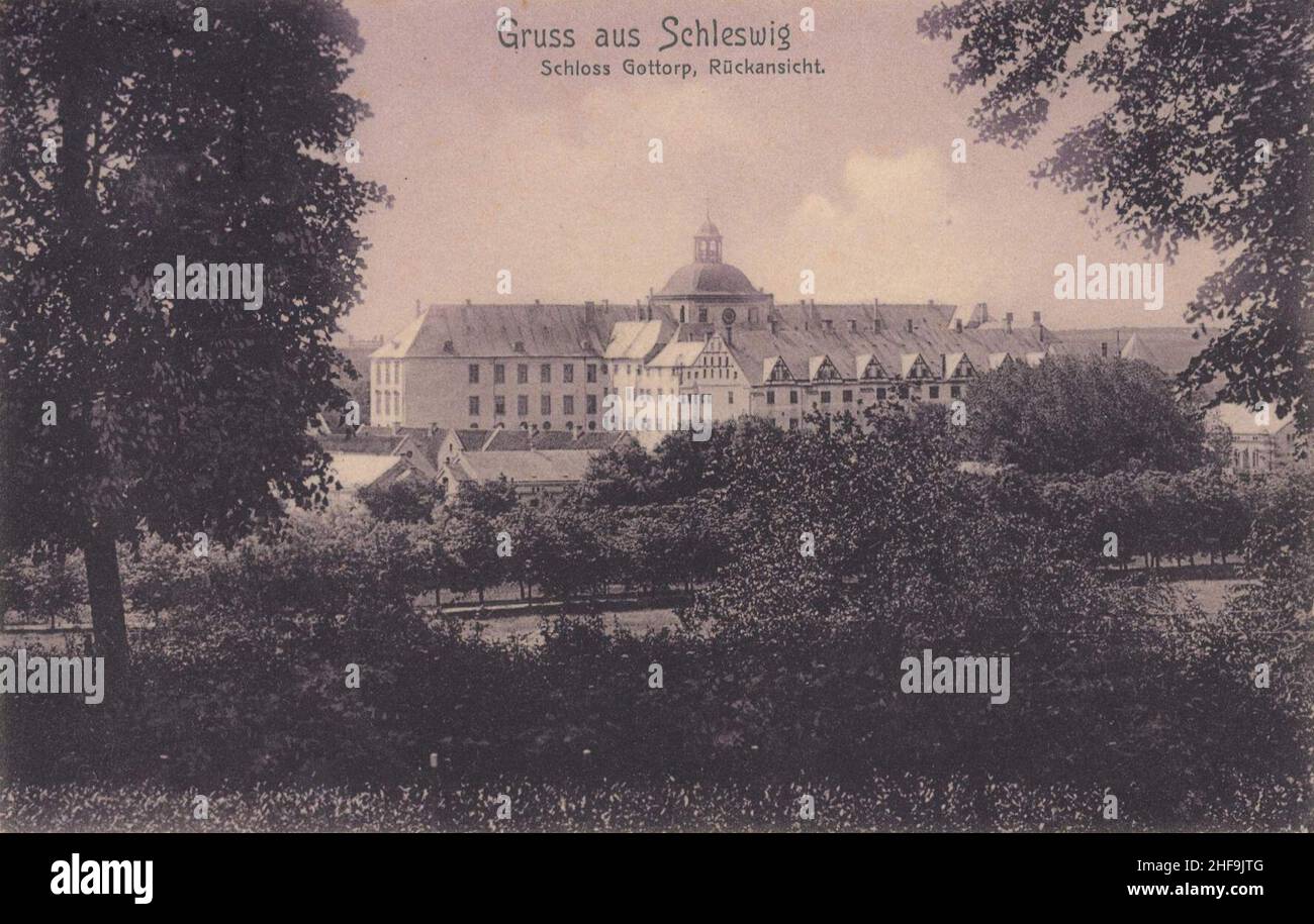Schleswig, Schleswig-Holstein - Schloss Gottorp Stock Photo - Alamy