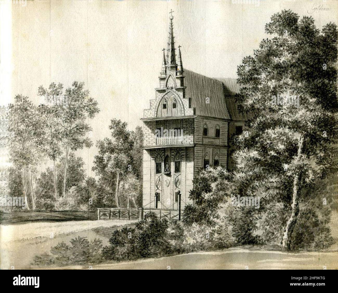 Schloss Eythra Oeser Stock Photo - Alamy