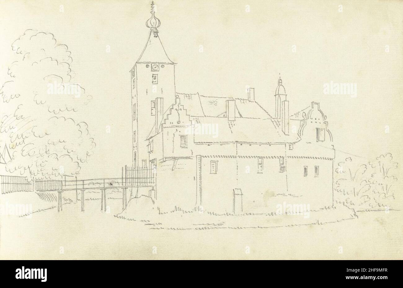 Schloss Kalbeck de Haen 1731 Stock Photo - Alamy