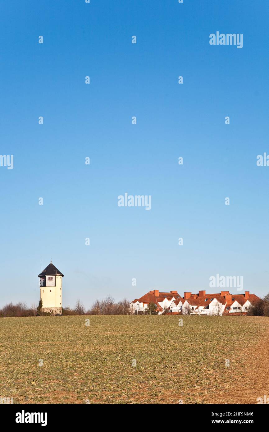 Water tower in the landscape hi-res stock photography and images - Alamy