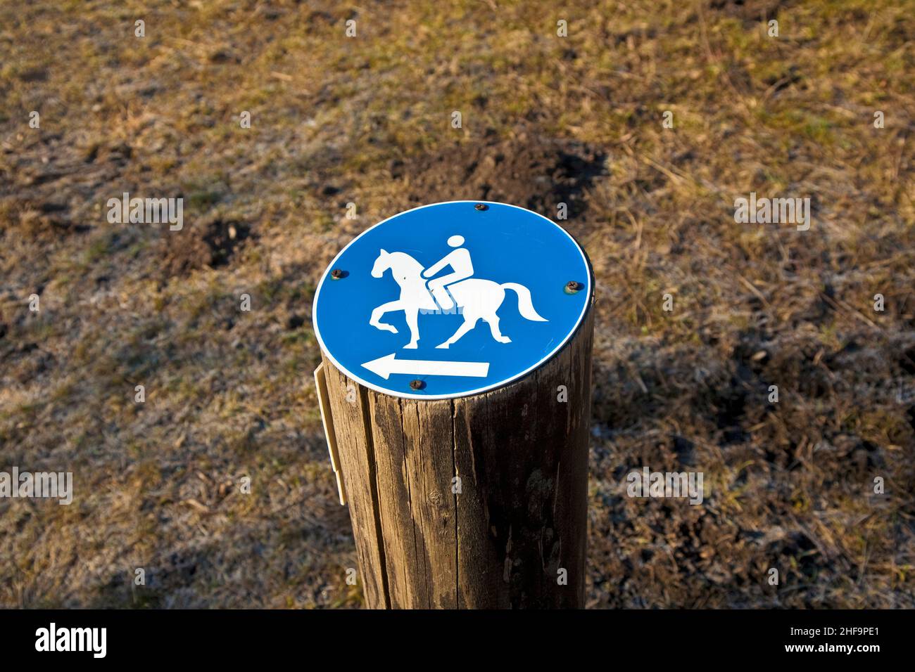 sign riding allowed Stock Photo - Alamy