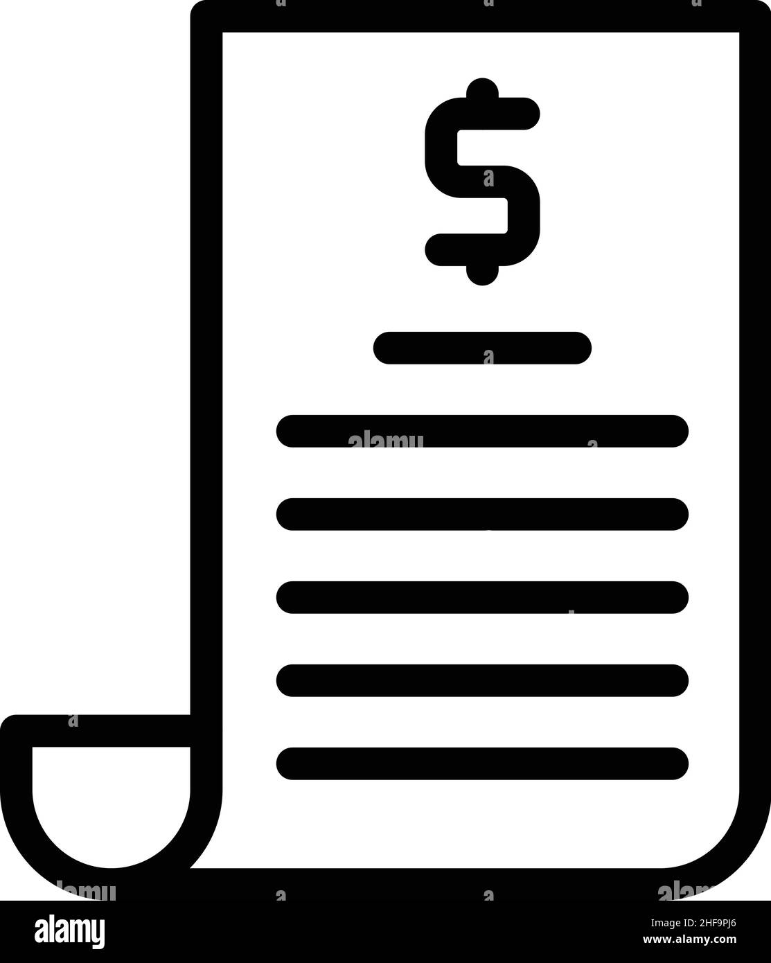 Long thin bill Stock Vector Images - Alamy