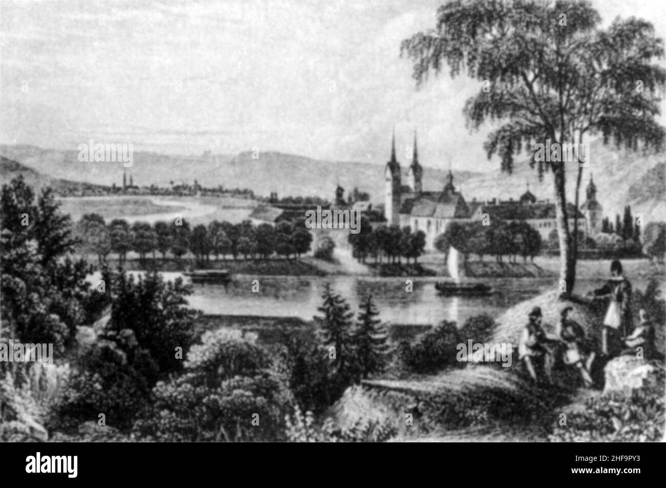 Schloss corvey Black and White Stock Photos & Images - Alamy
