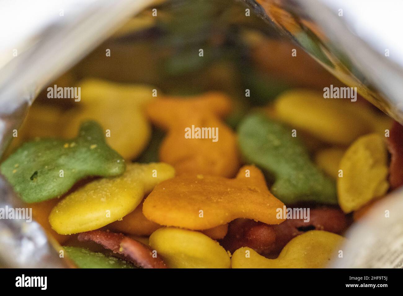 Goldfish snack crackers cheddar flavor hi-res stock photography and ...