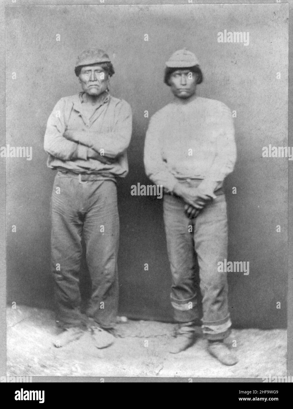 Schonchin and Capt. Jack. Heller Stock Photo - Alamy
