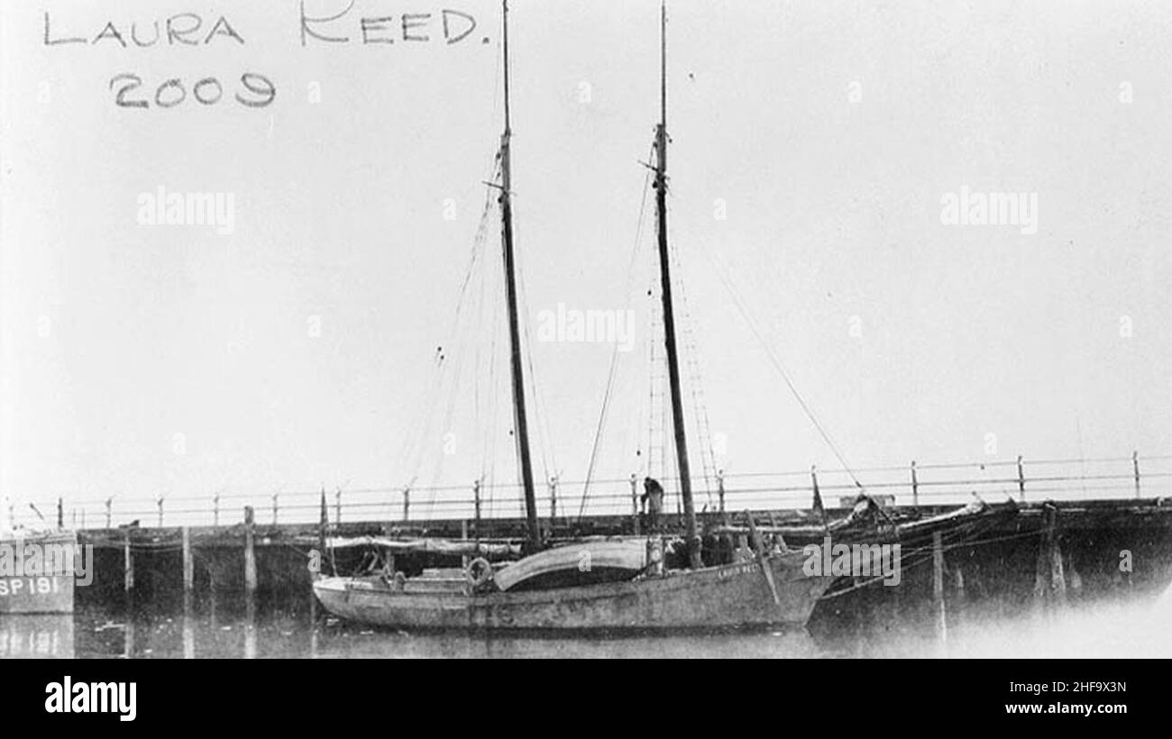 Schooner Laura Reed Stock Photo - Alamy