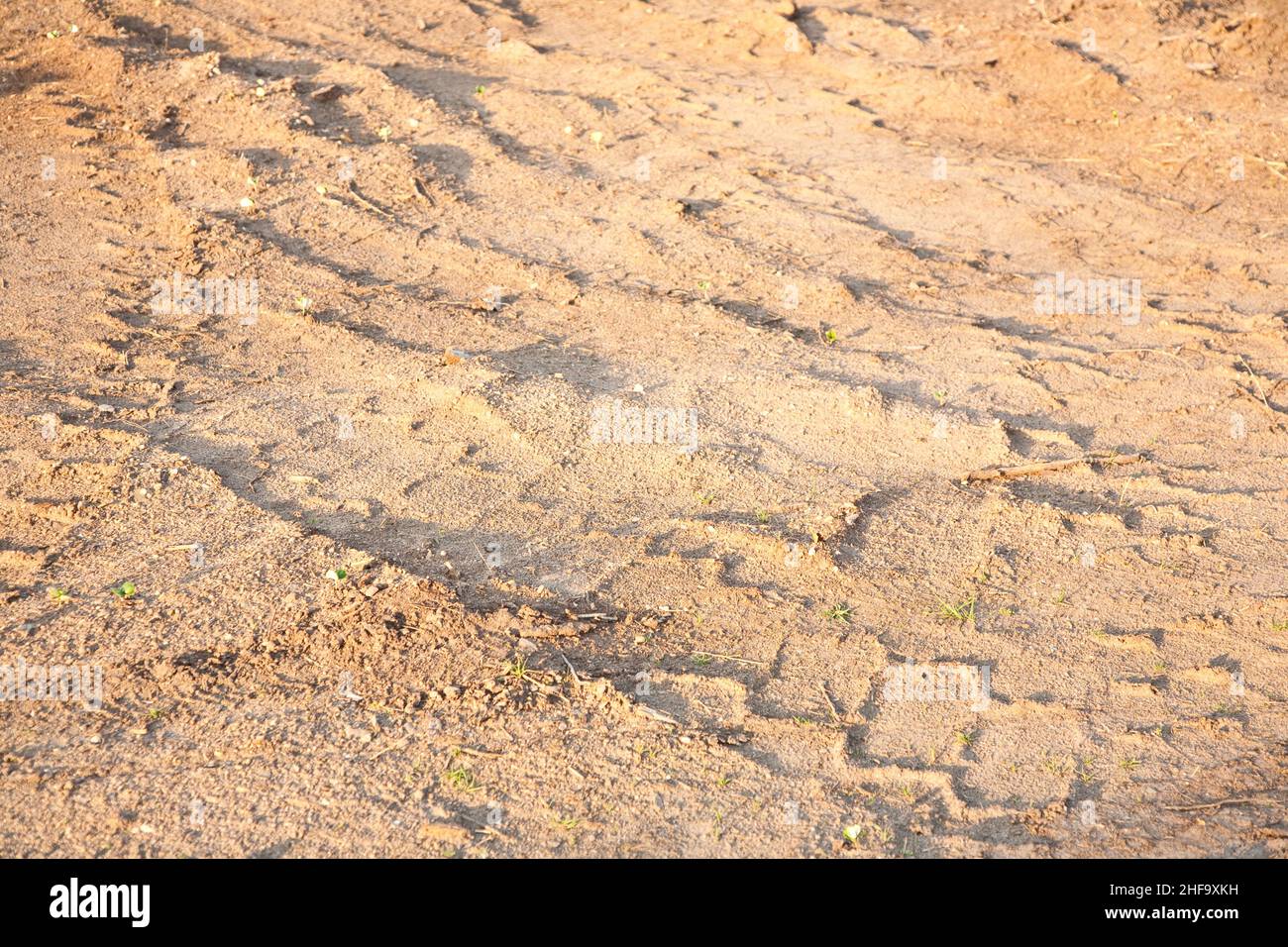 marks at construction ground Stock Photo - Alamy