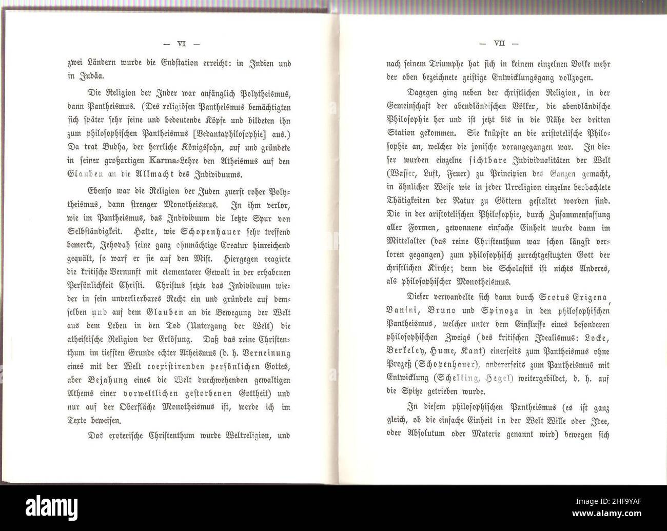 Schriften Mainländer M1-05 Stock Photo - Alamy