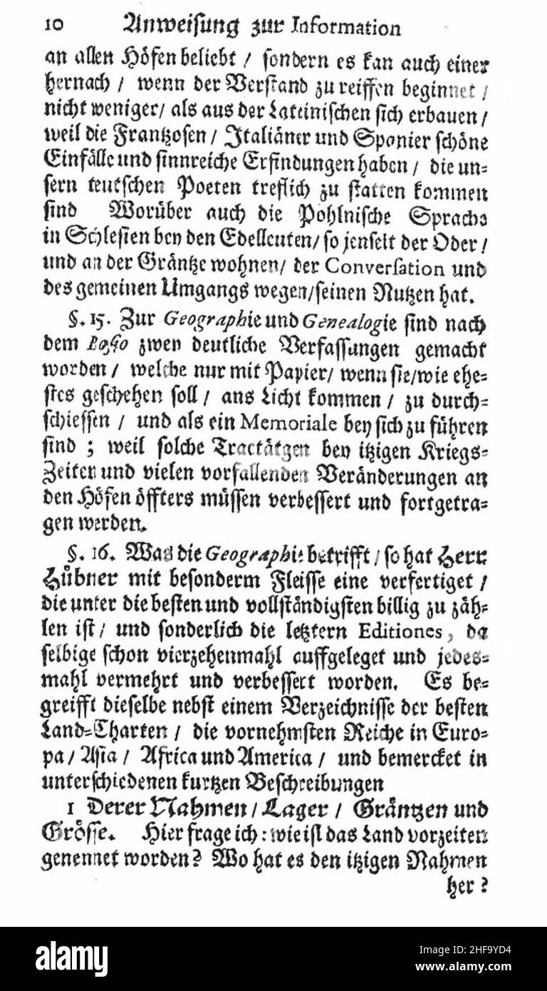 Schröter Inf 10 Stock Photo - Alamy