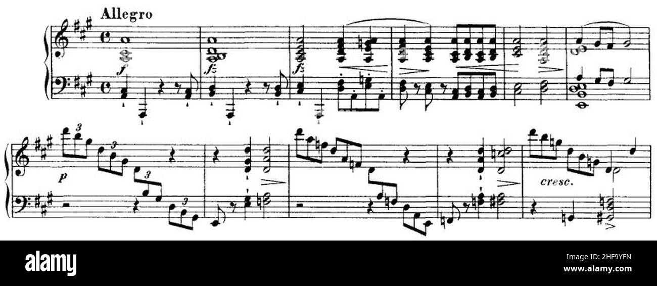 Schubert D959 1 Stock Photo - Alamy