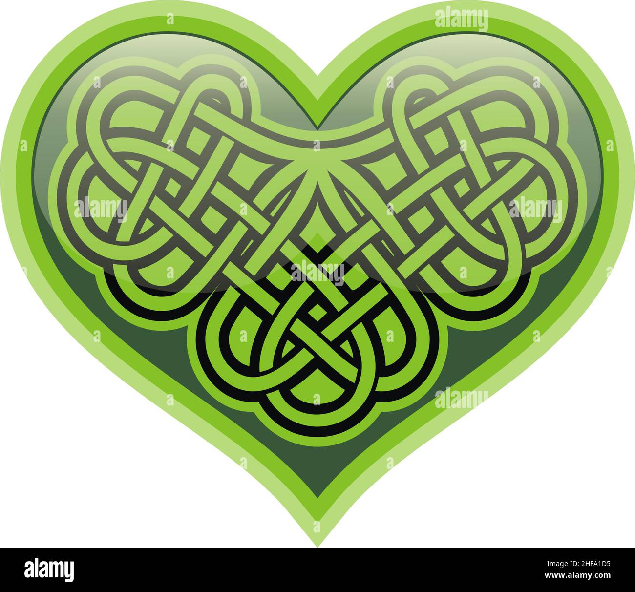 Irish heart celtic hi-res stock photography and images - Alamy