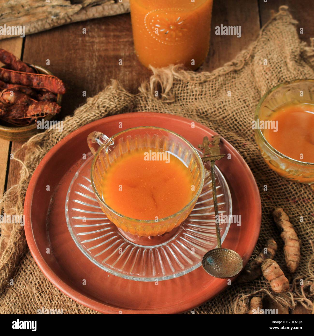 Traditional turmeric tonic hi-res stock photography and images - Alamy