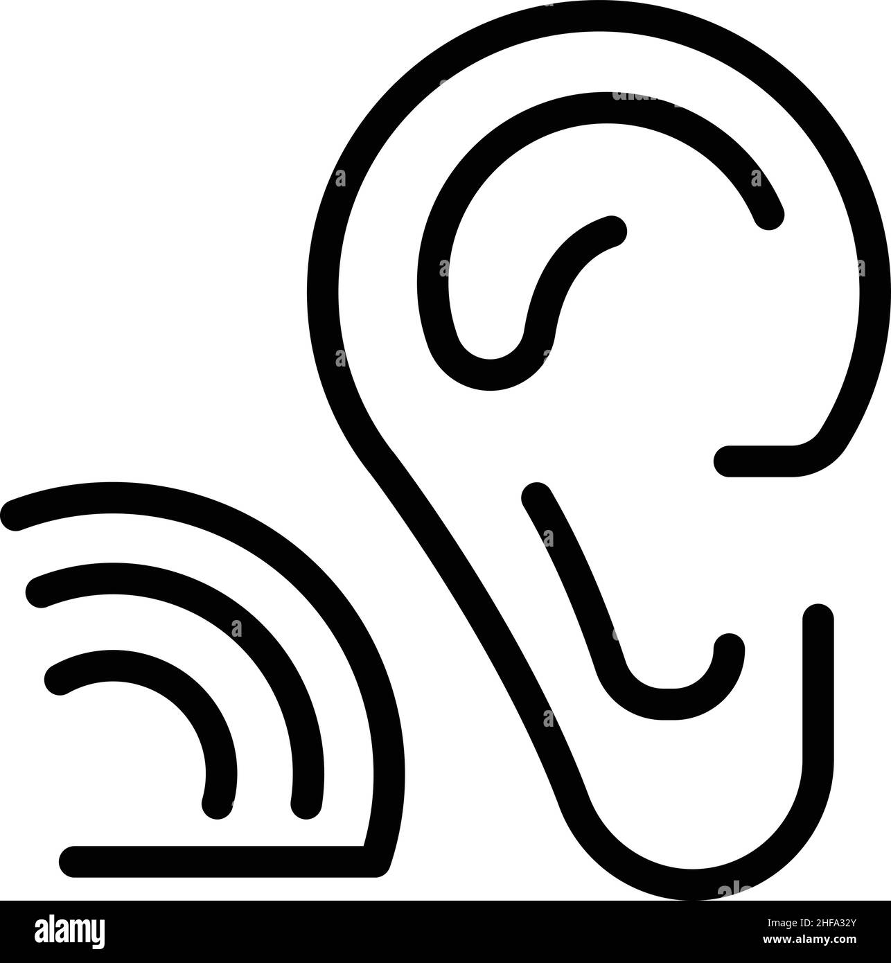 Music lesson icon outline vector. Children school. Education kids Stock ...