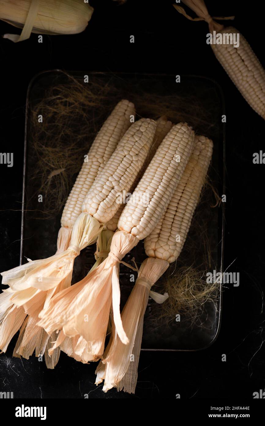 White Sticky Corn (waxy Corn), Jagung Ketan from Lombok, Indonesia ...