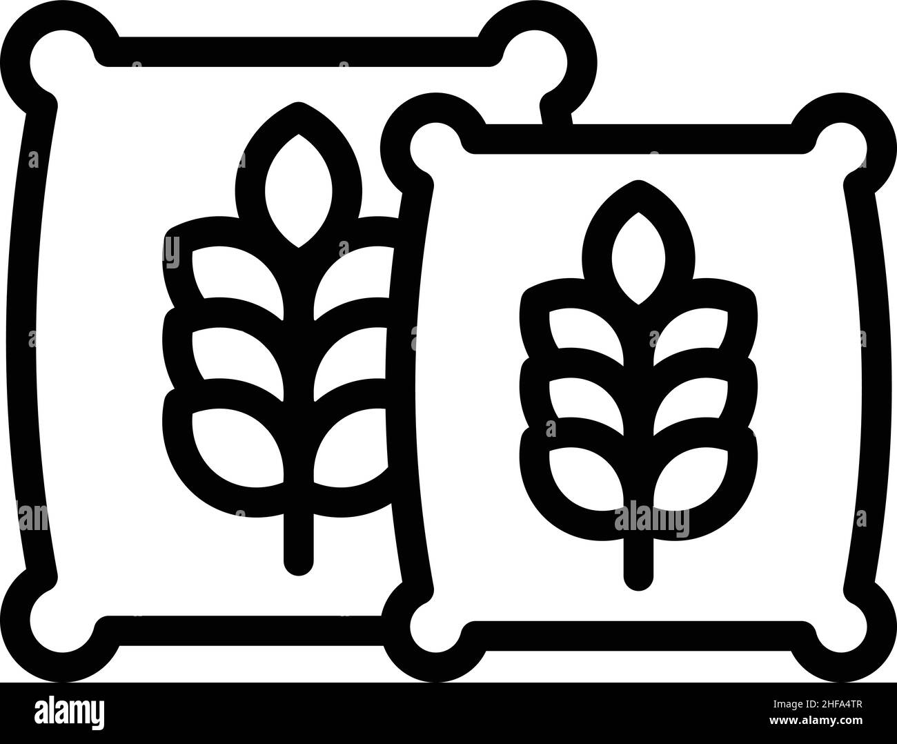 Wheat Bag Vector