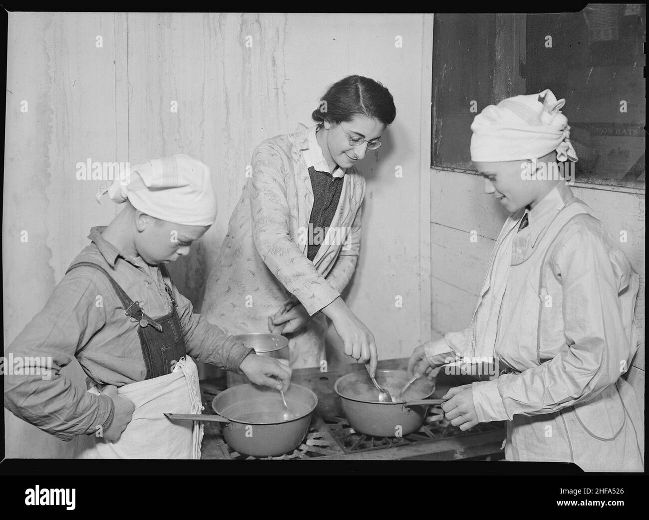 Scott's Run, West Virginia. Typical scene of the Shack Community Center ...
