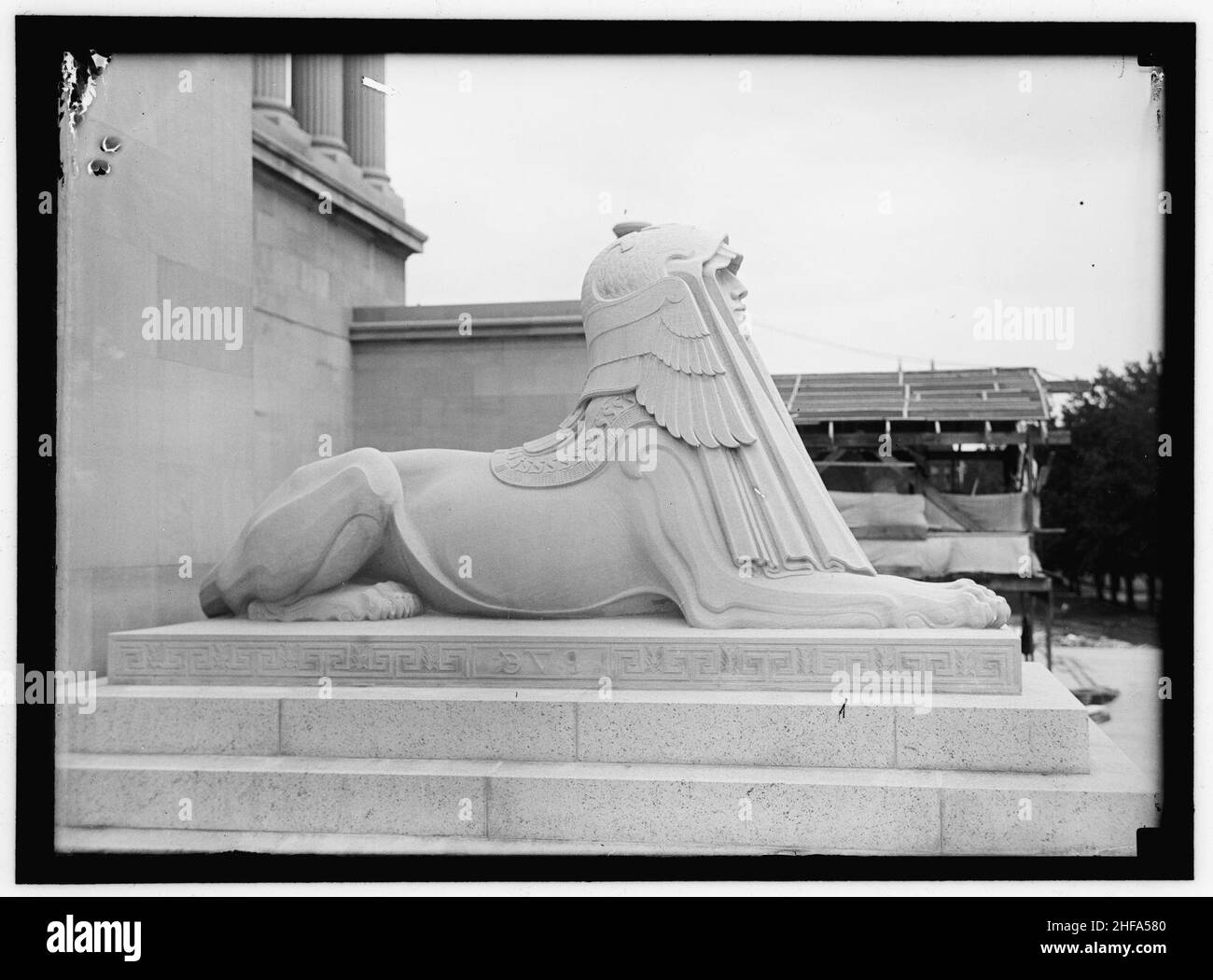 SCOTTISH RITE TEMPLE. SPHINX Stock Photo - Alamy