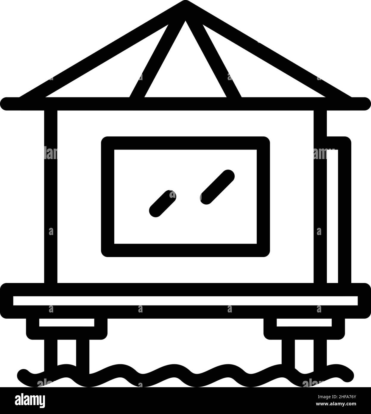 Hawaii roof Stock Vector Images - Alamy