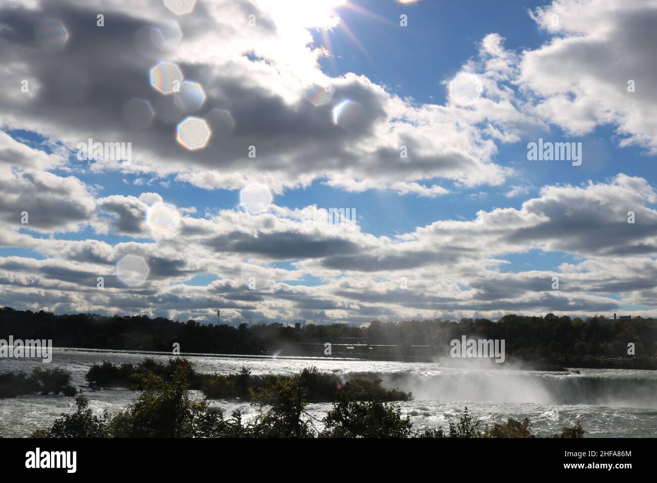 Niagara Falls State Park during Fall New York Side Stock Photo - Alamy
