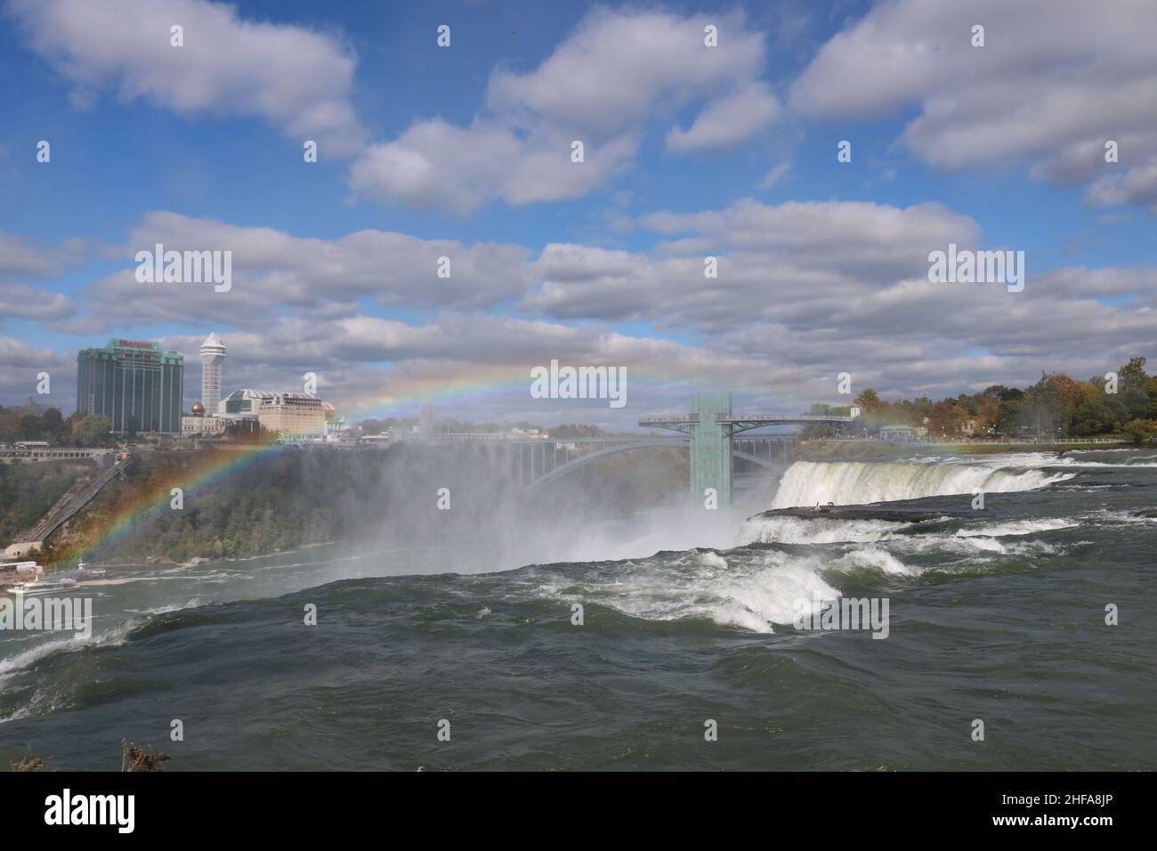 Niagara Falls State Park during Fall New York Side Stock Photo - Alamy