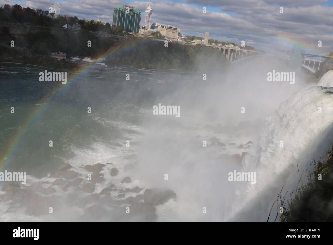 Niagara Falls State Park during Fall New York Side Stock Photo - Alamy