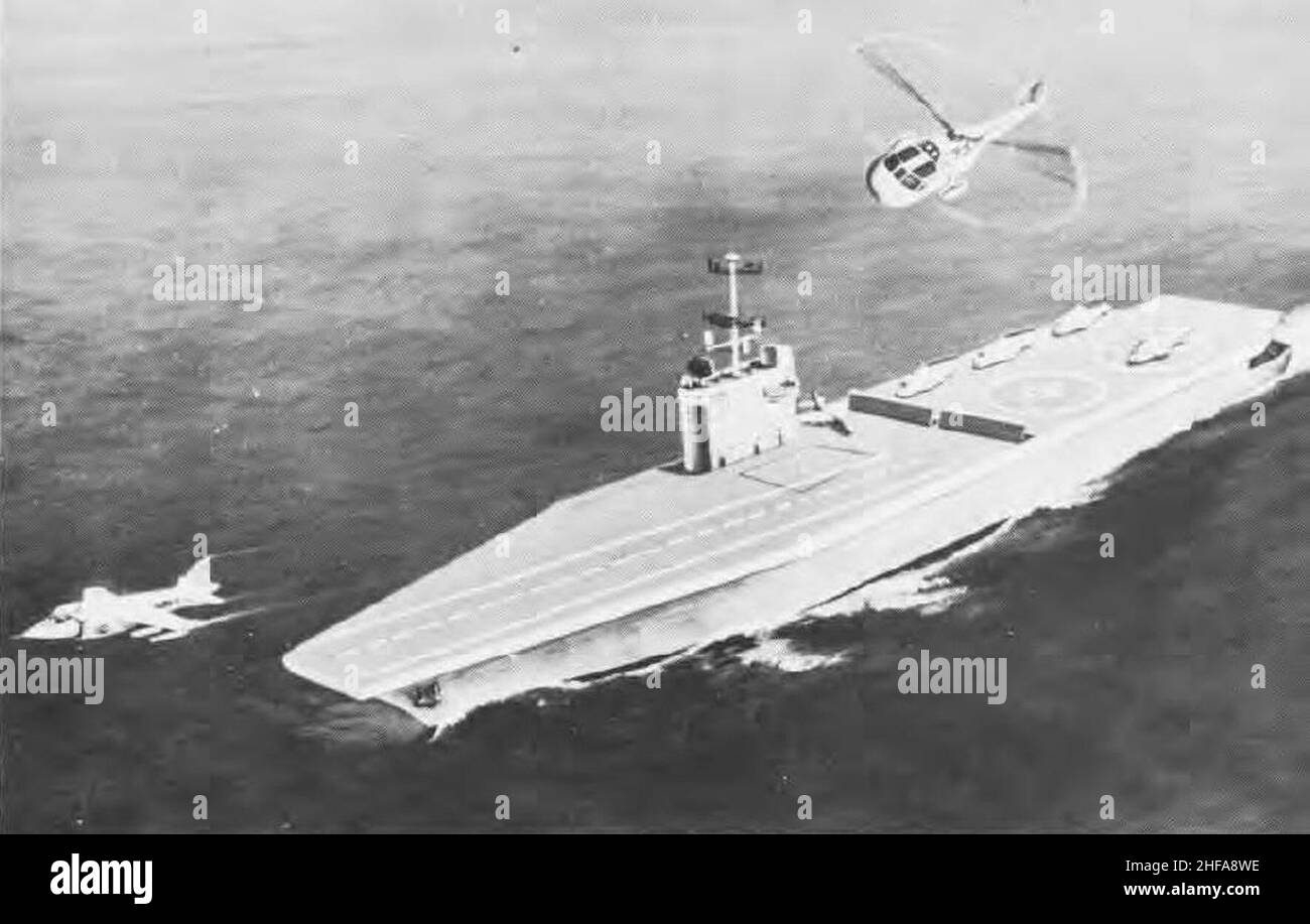Sea Control Ship 1972 Stock Photo - Alamy